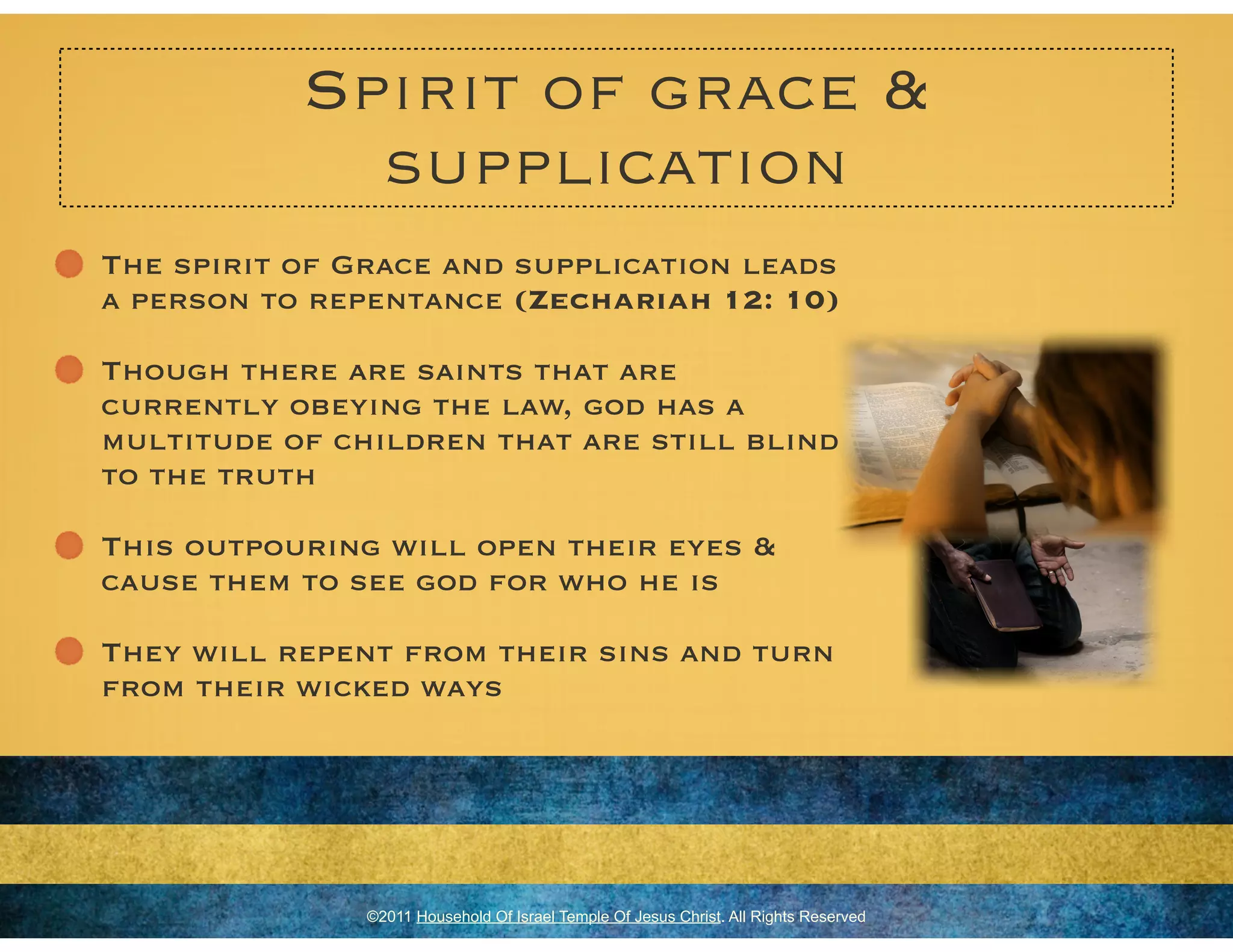 Outpouring of the Holy Spirit | PDF