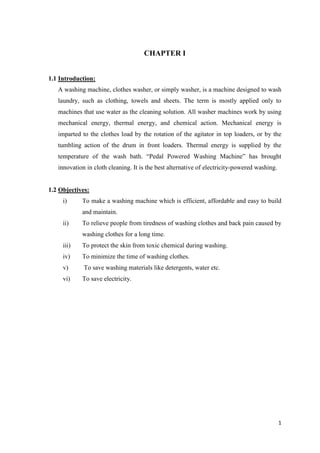 Paddling washing machine Paper | PDF