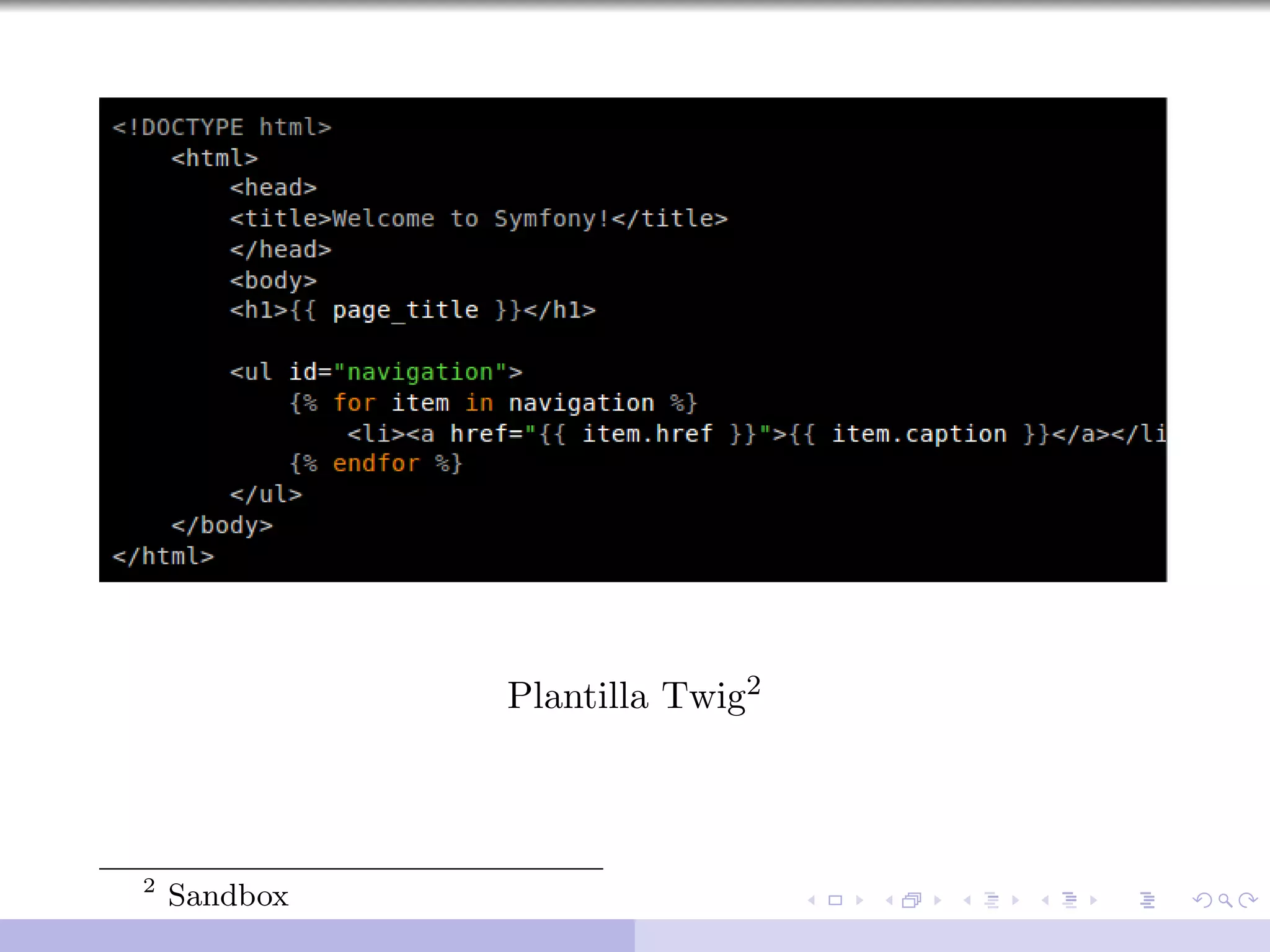 Plantillas Twig Symfony Ppt Descarga Gratuita 