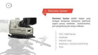 Kamera Studio : Bagian Bagian dan Penggunaan | PDF