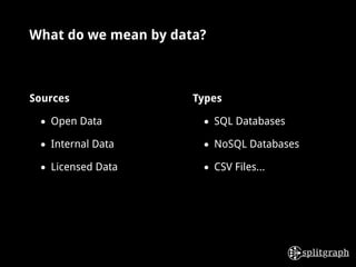 Splitgraph: Docker for Data | PPT | Free Download