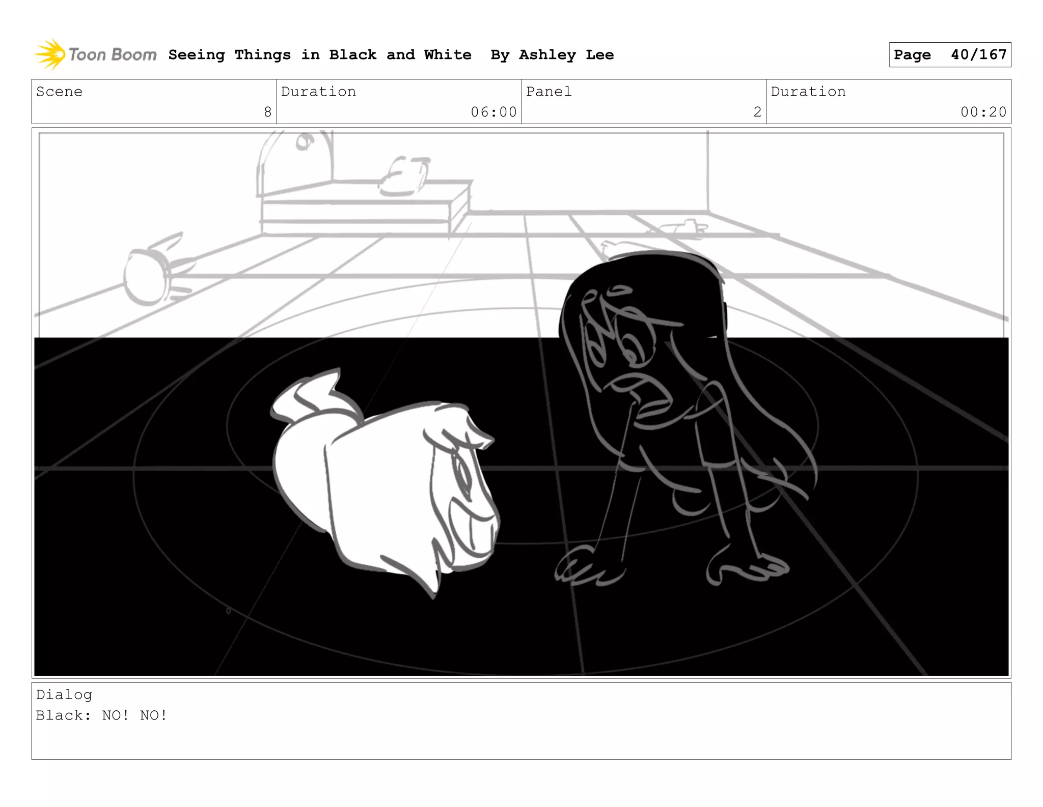 Seeing Things in Black and White Storyboards | PPT