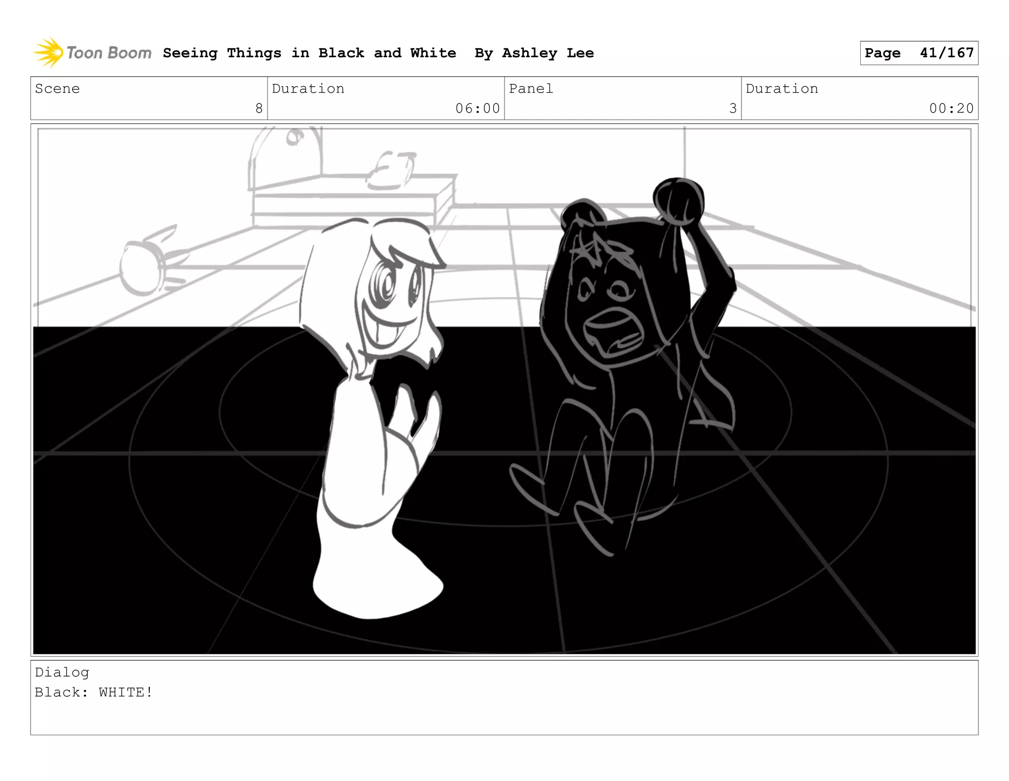 Seeing Things in Black and White Storyboards | PPT