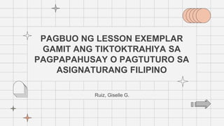 output master of education filipino language | PPTX