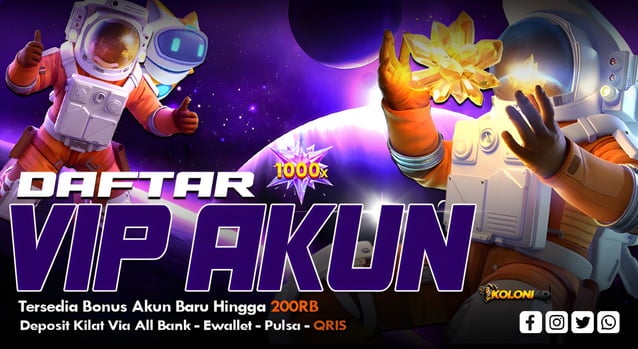 Daftar VIP Akun: Bonus Hebat Menanti Di Koloni4D | PPT