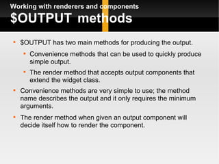 Moodle: $OUTPUT library | PPT