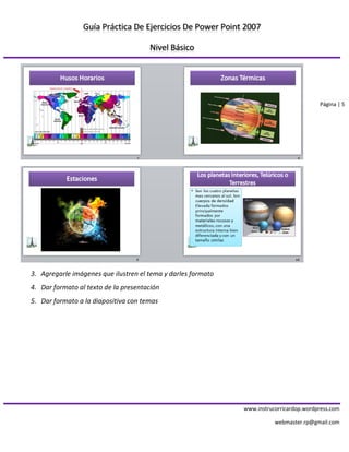 Power Point ejercicios | PDF