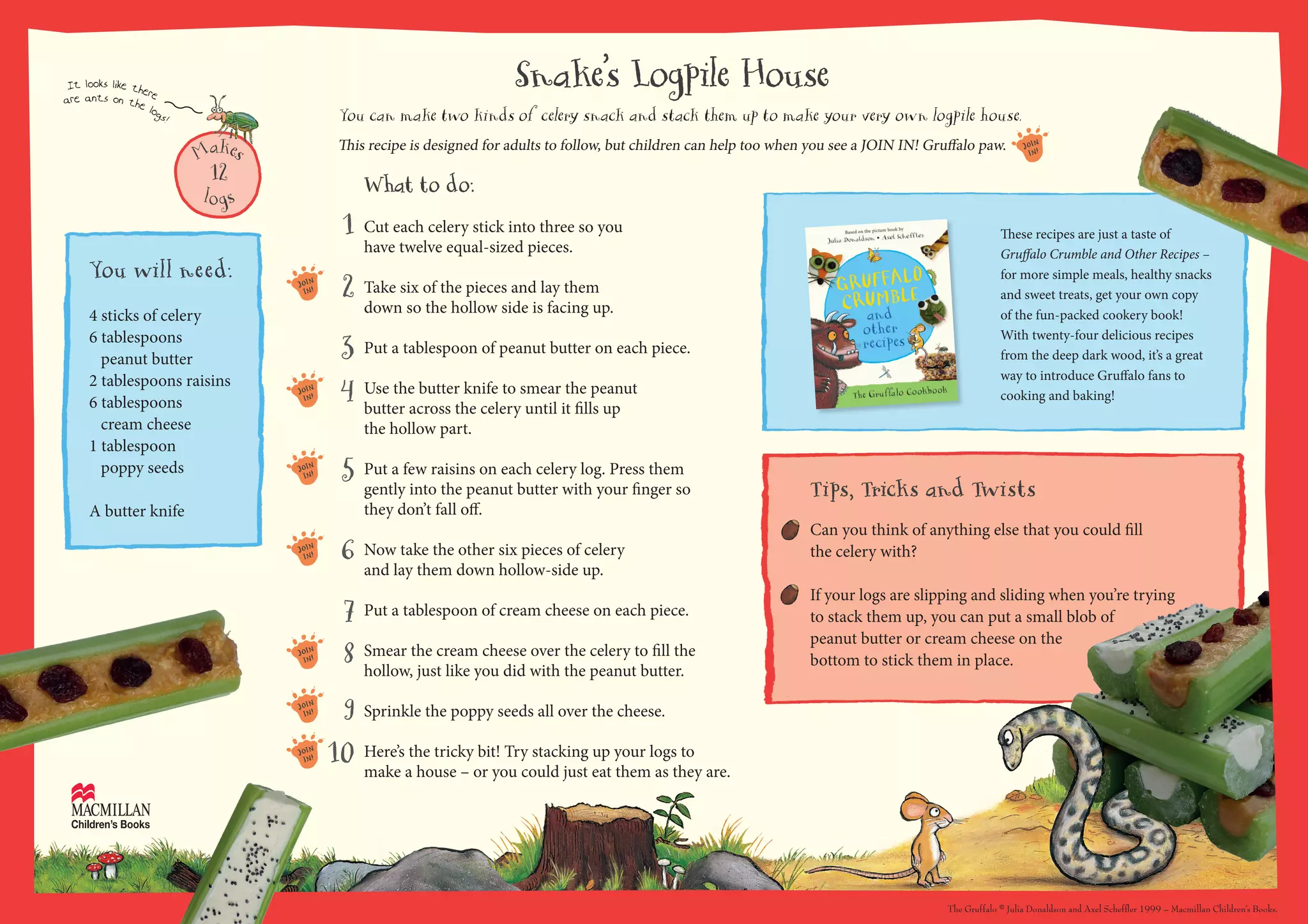 THE GRUFFALO-WORKSHEETS | PDF