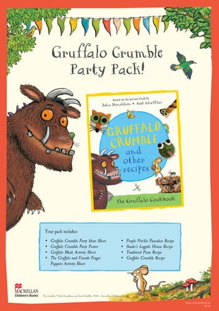 THE GRUFFALO-WORKSHEETS | PDF
