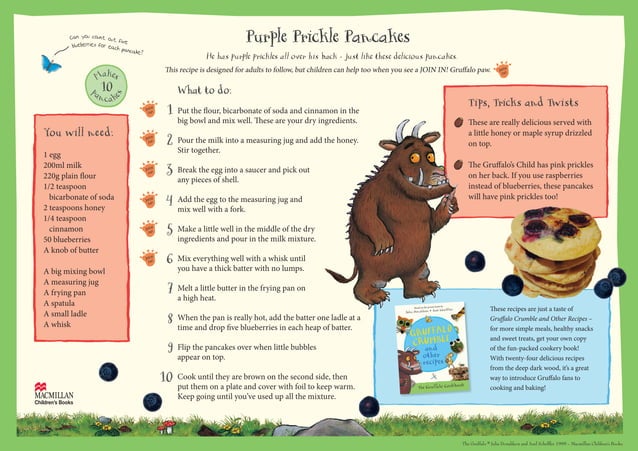 THE GRUFFALO-WORKSHEETS | PDF