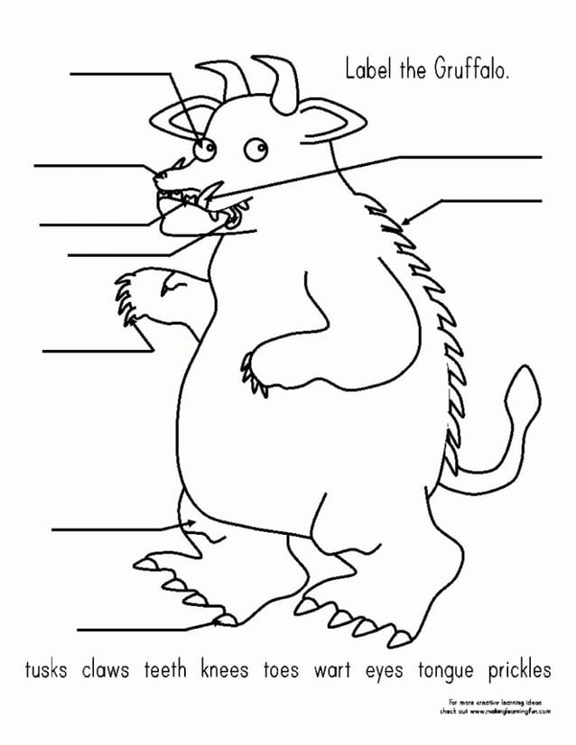 THE GRUFFALO-WORKSHEETS | PDF