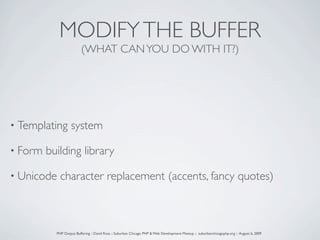 PHP Output Buffering | PPT