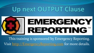 OUTPUT Clause Correlated Subqueries and Subquery Extensions | PPTX | Databases | Computer ...