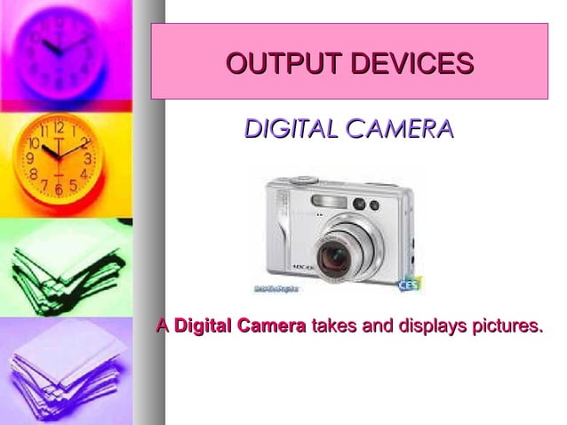 Output devices | PPT | Computer Peripherals | Computing