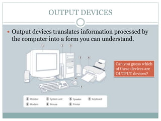 Output Devices | PPTX
