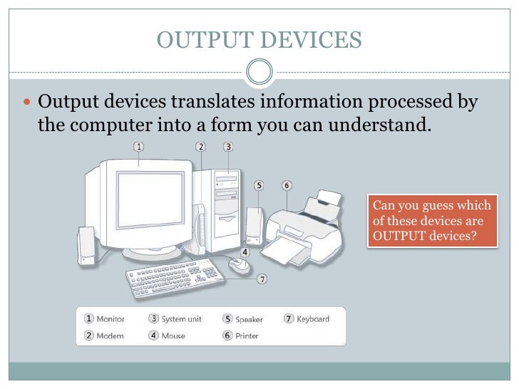 Output Devices