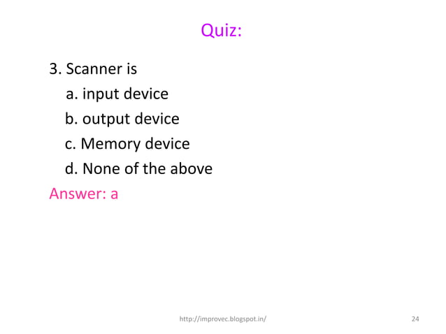 Output devices | PPT