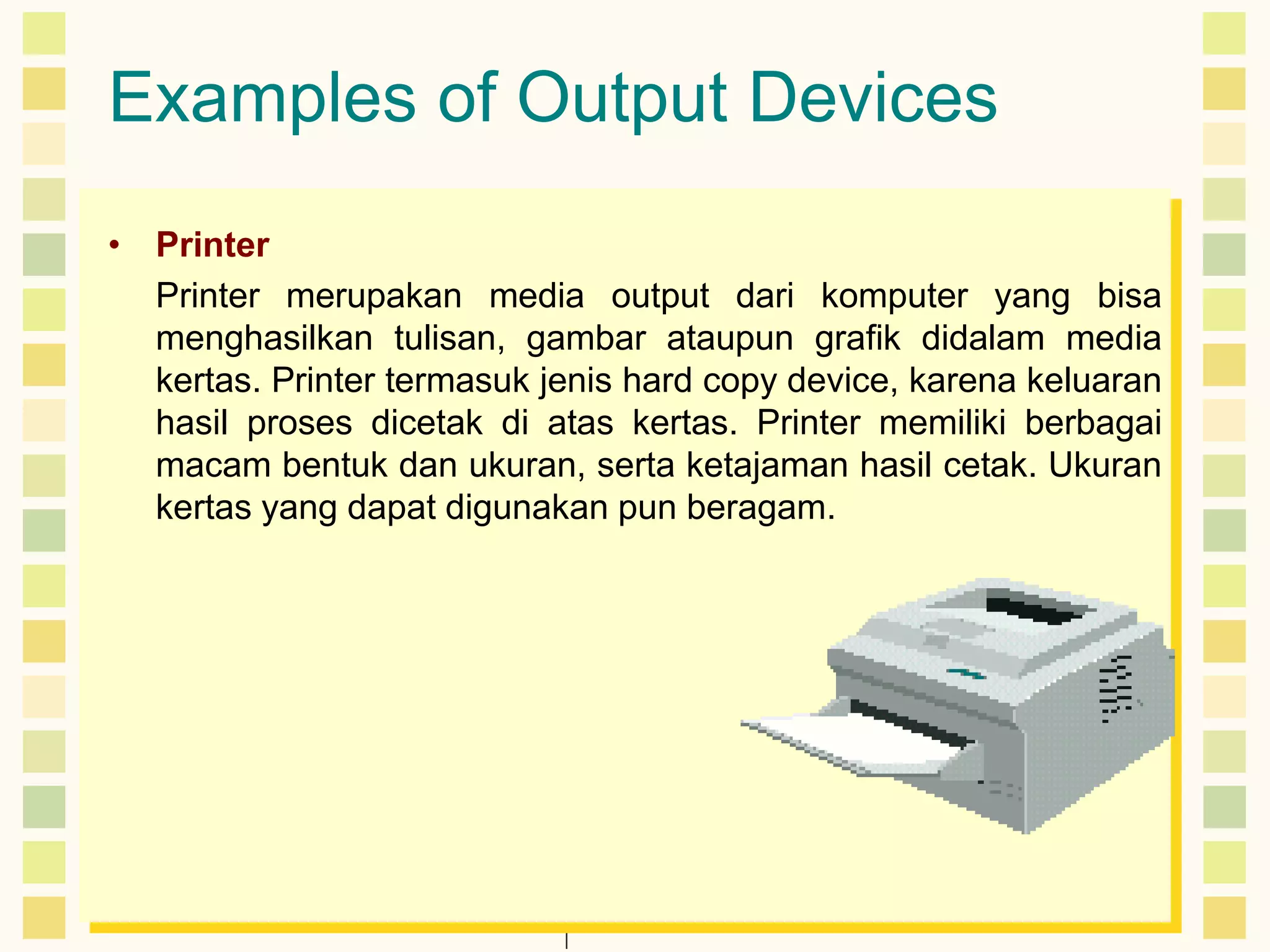output device | PPTX
