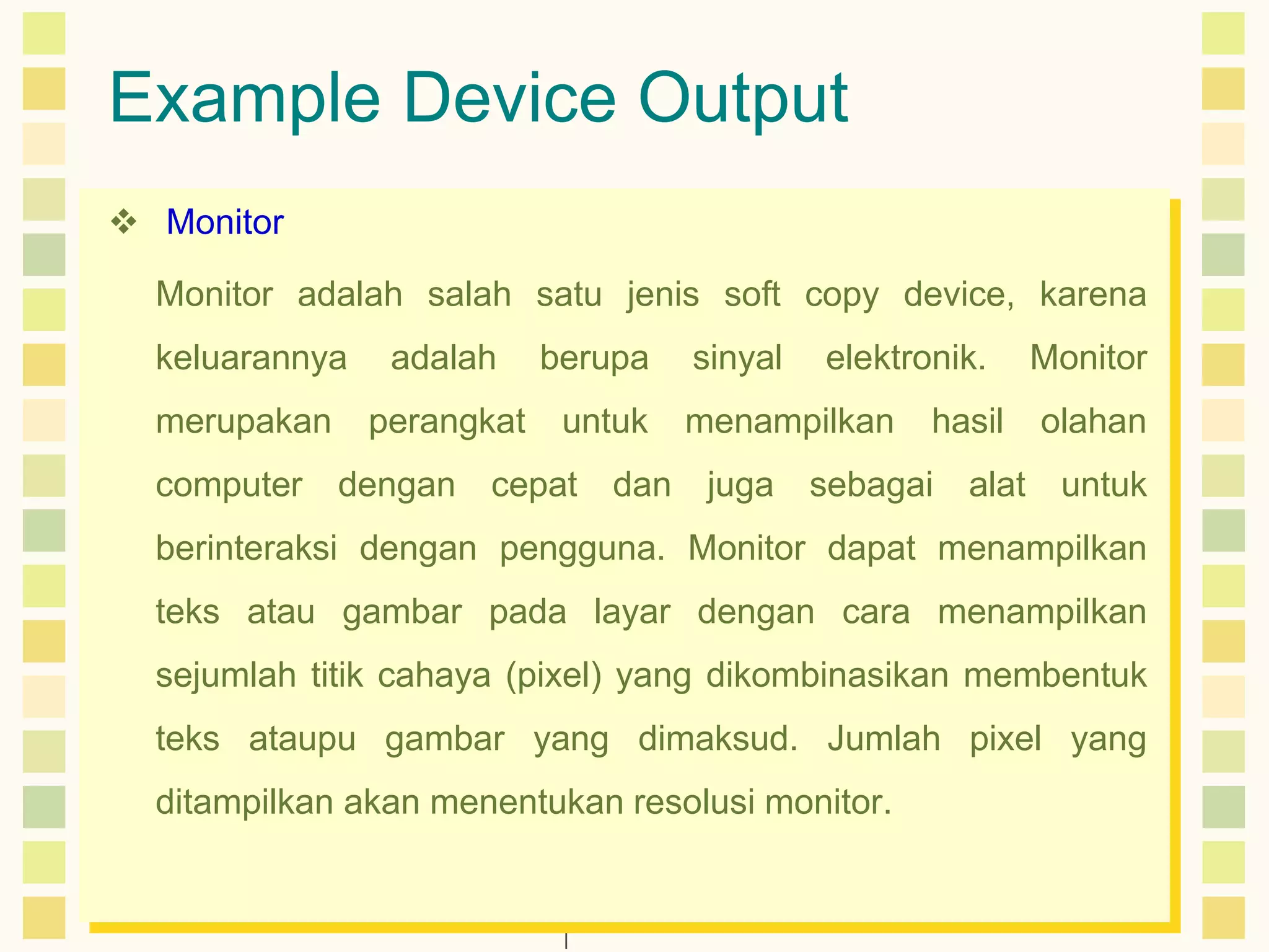 output device | PPTX