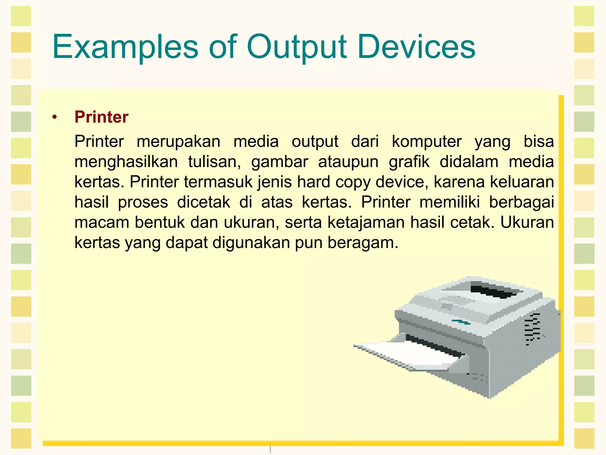 PIRANTI KELUARAN (OUTPUT) | PPTX