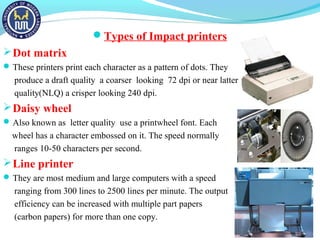 Output devices | PPT