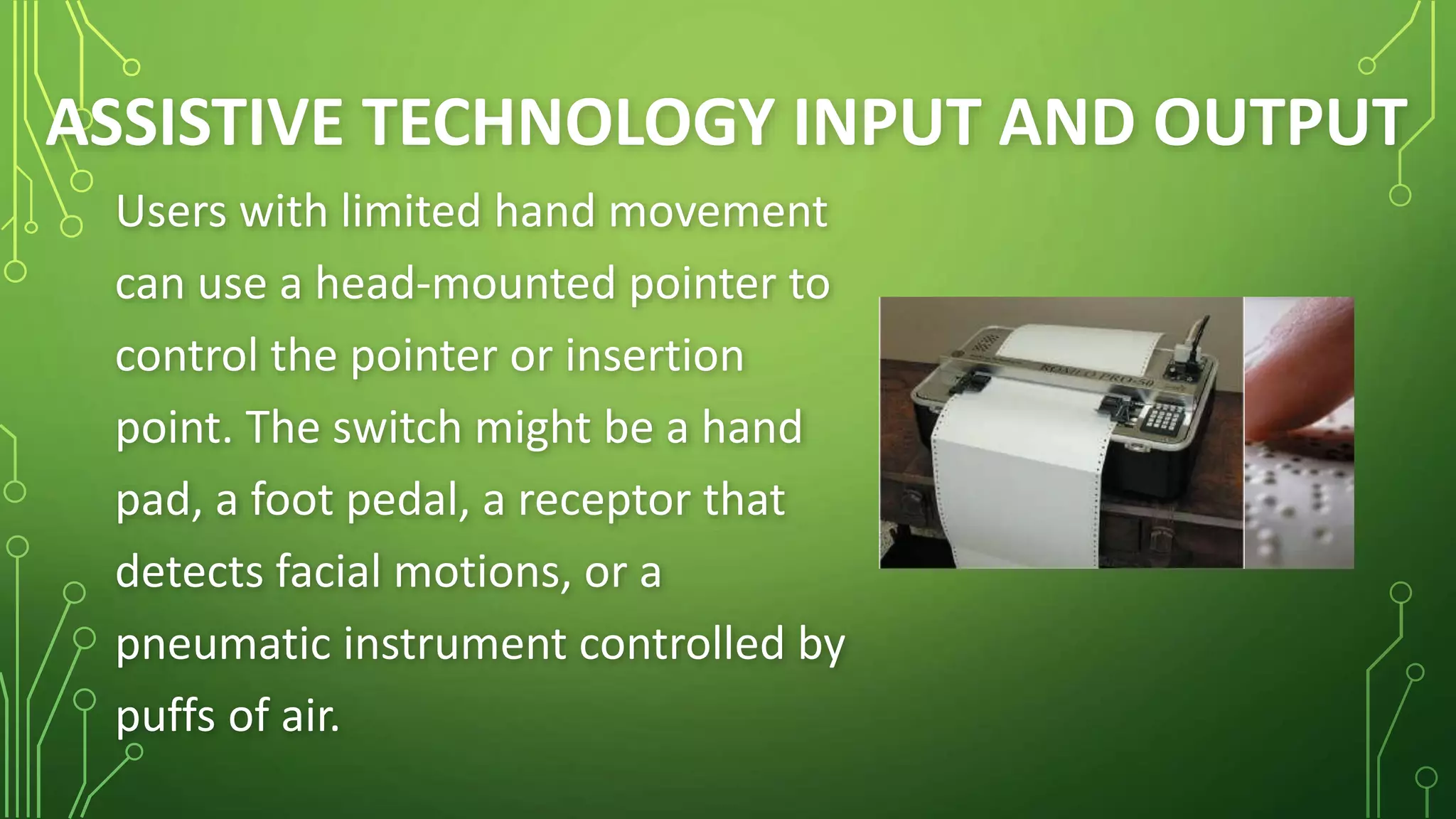 Output devices | PPTX