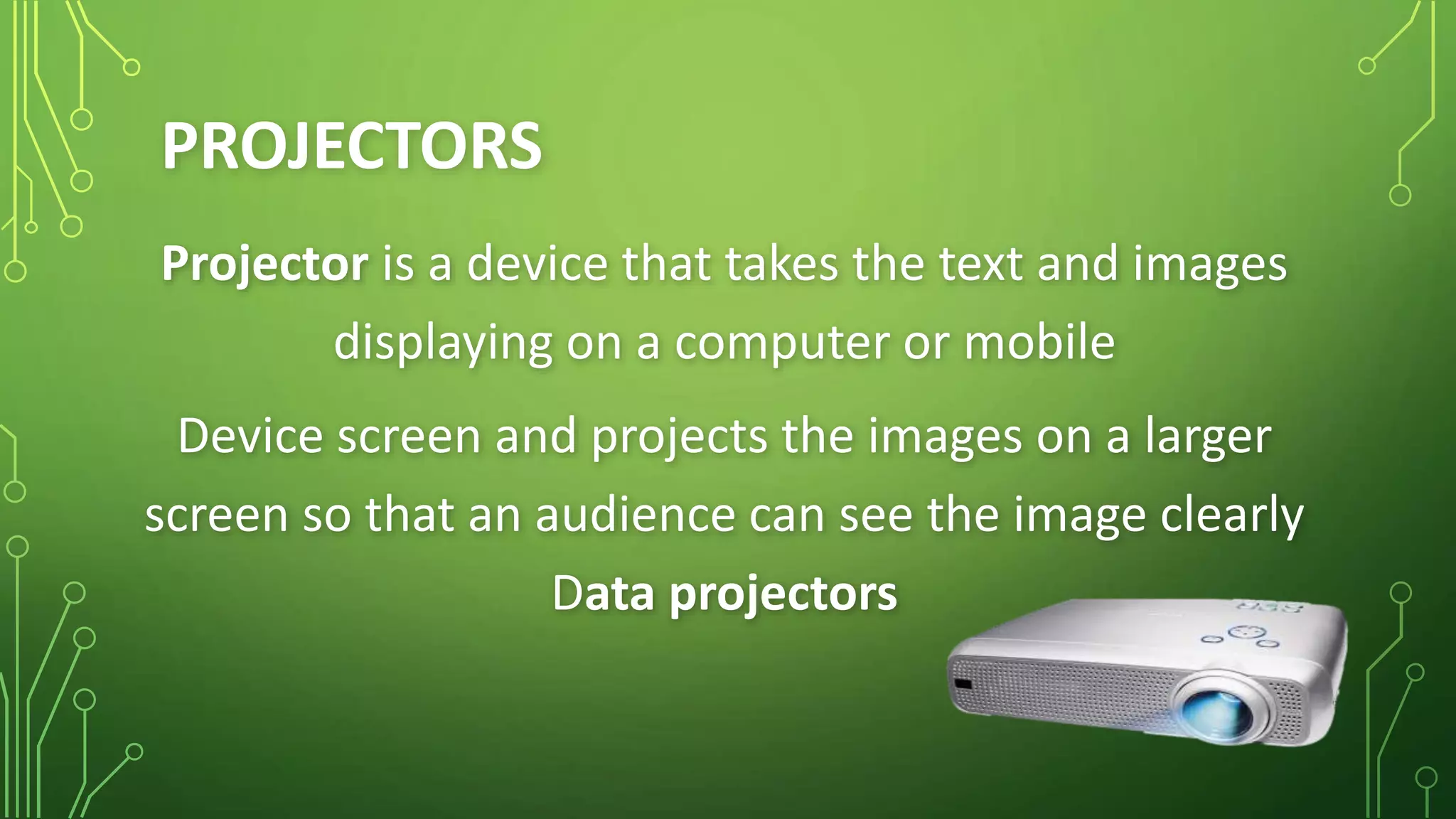 Output devices | PPTX