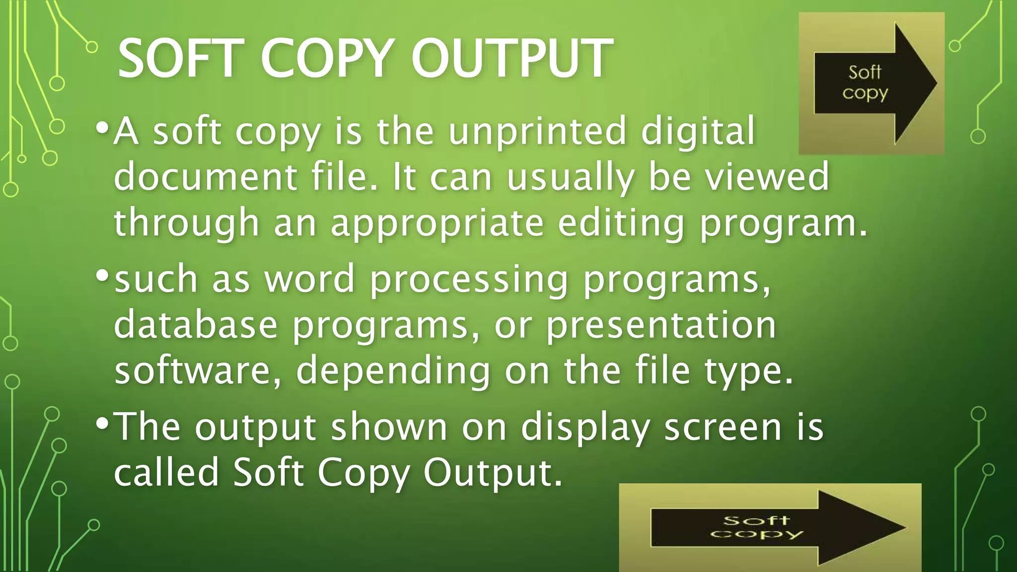 Output devices | PPTX