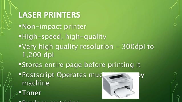 Output devices | PPTX