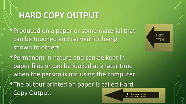 Output devices | PPTX