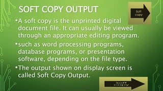 Output devices | PPTX
