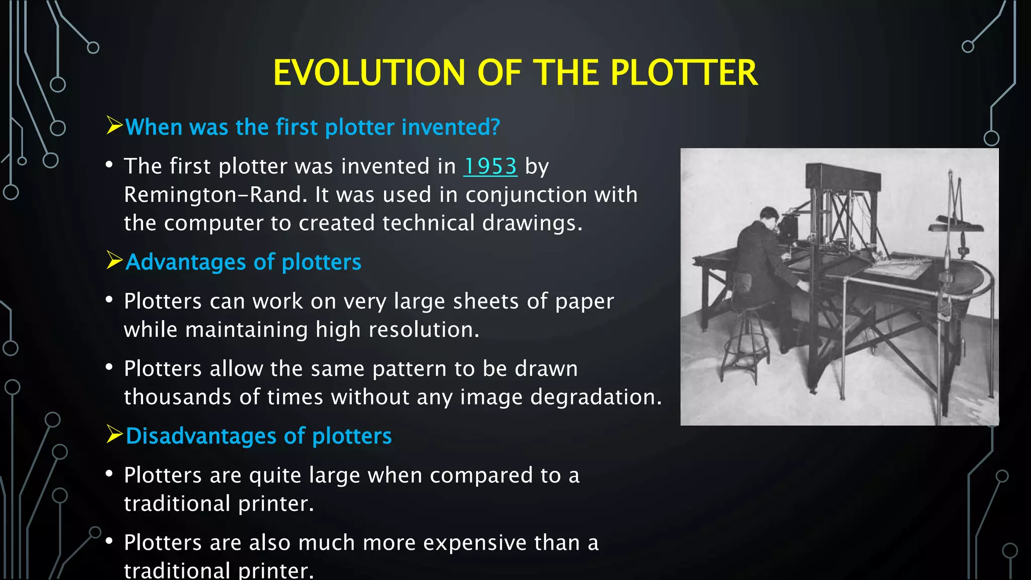 Evolution of Output devices | PPTX