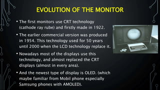 Evolution of Output devices | PPTX