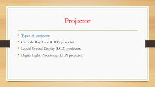 Output devices 6 things | PPTX