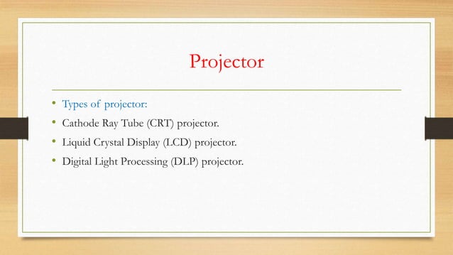 Output devices 6 things | PPT