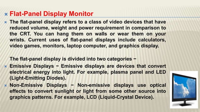 Output devices | PPT