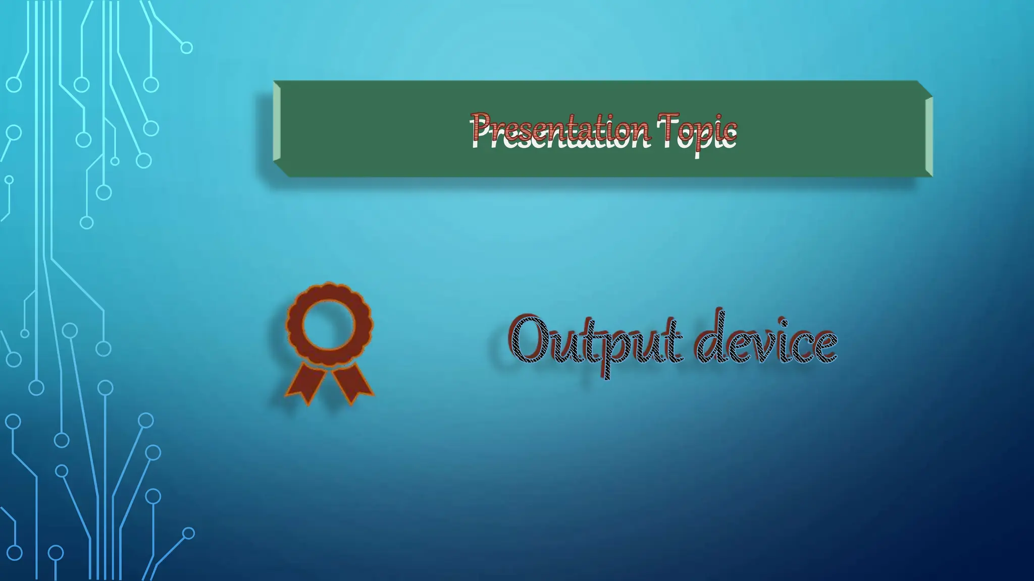 Output Devices.pptx | Computer Peripherals | Computing