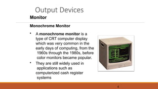 Introduction to Computer - Output Devices.pptx