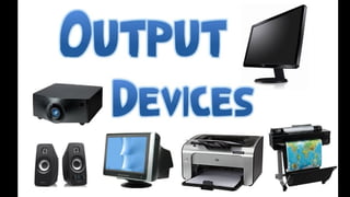Output Devices PPT notes for grade 7-9 students | PPTX