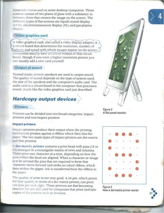 Output devices - Chapter 4 | PDF