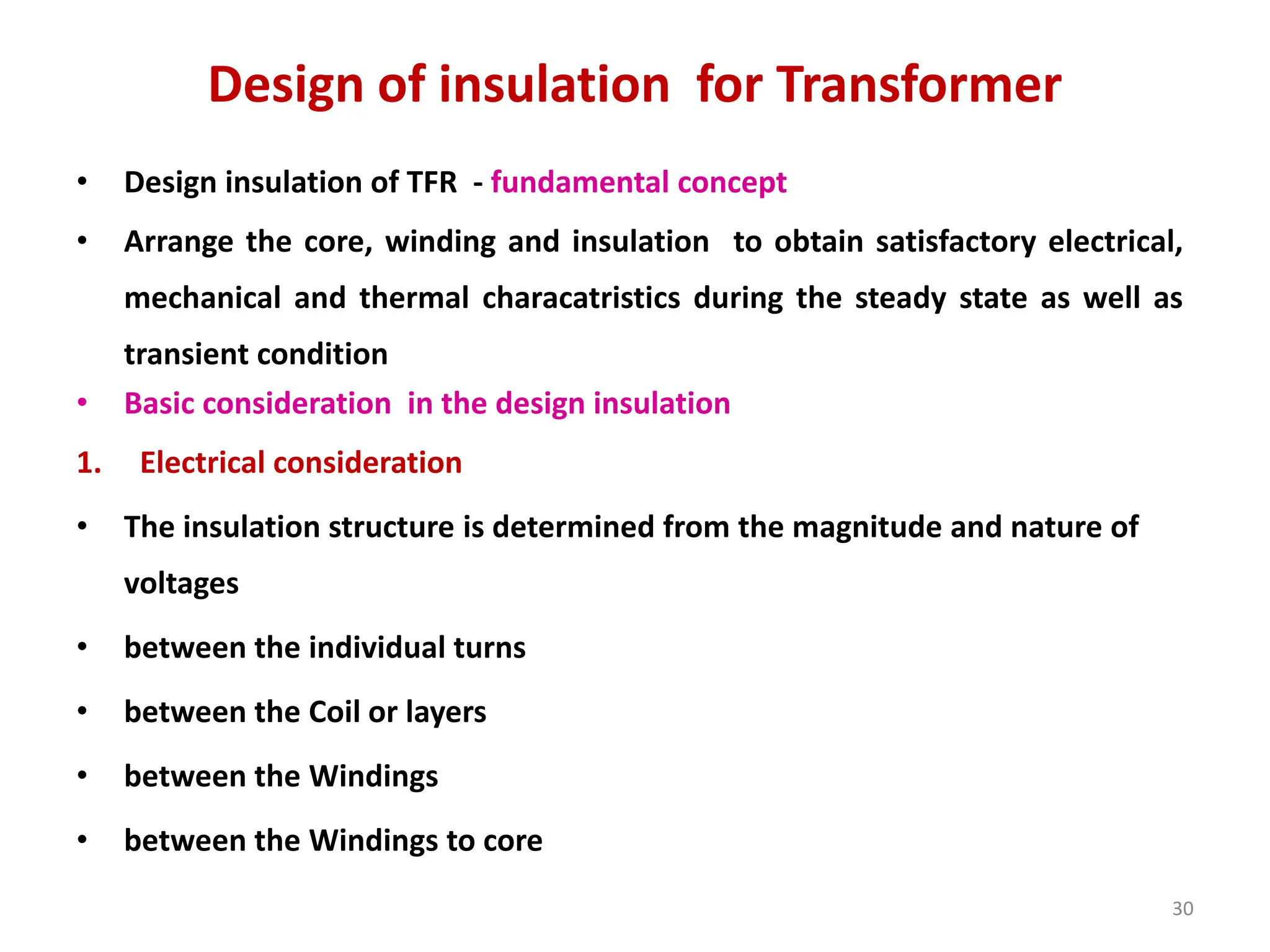 Output Equations Of Transformer And Design | PDF