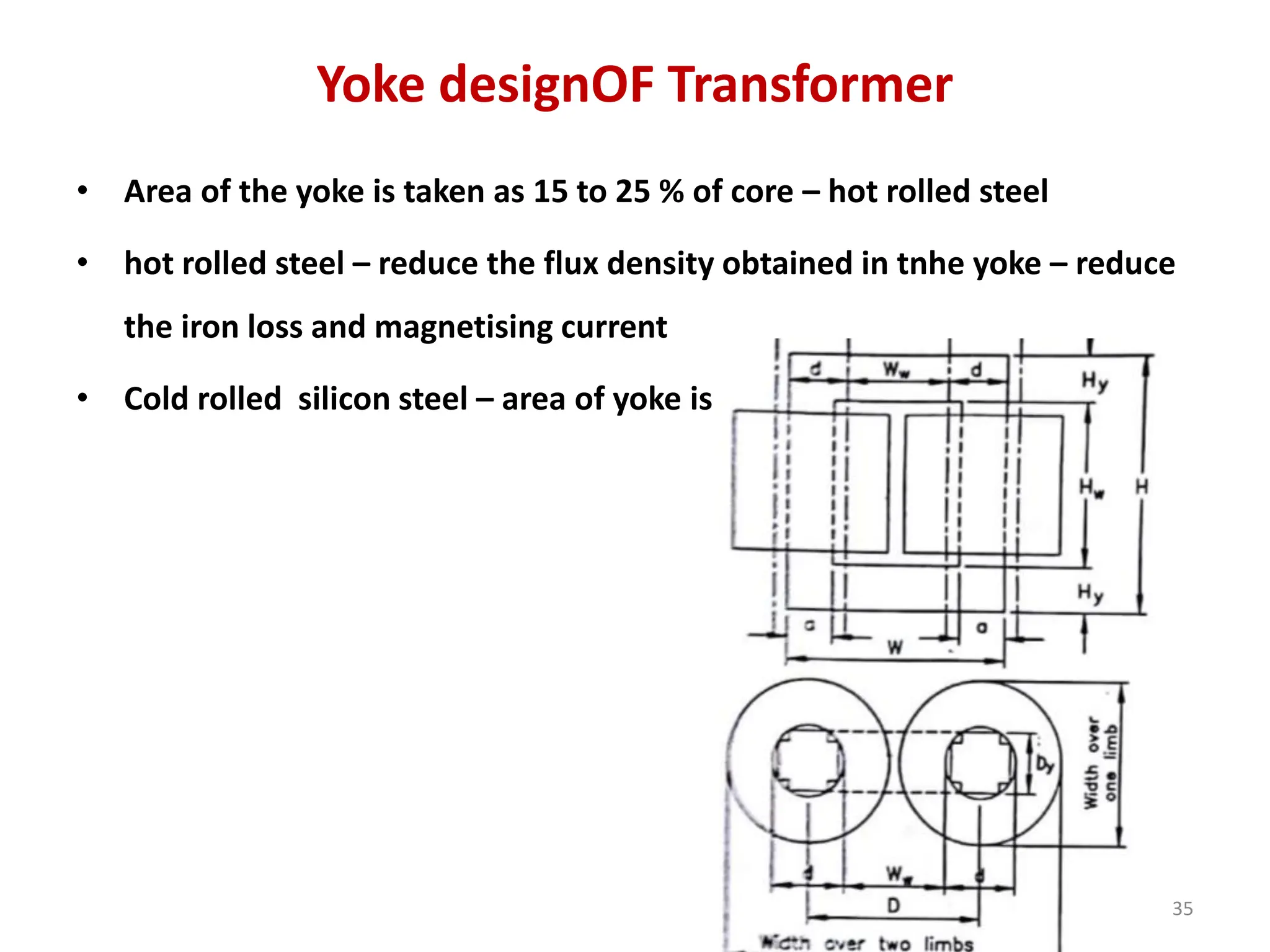 Output Equations Of Transformer And Design | PDF