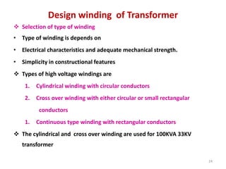 Output Equations Of Transformer And Design | PDF