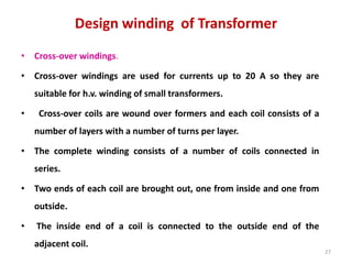 Output Equations Of Transformer And Design | PDF