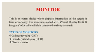 Output hardware | PPTX