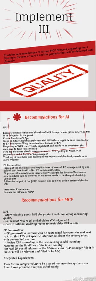 Implement III output | PDF