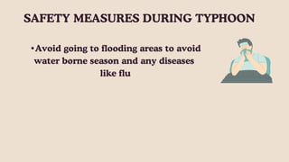 Safety Measures Before During and After Typhoon | PDF