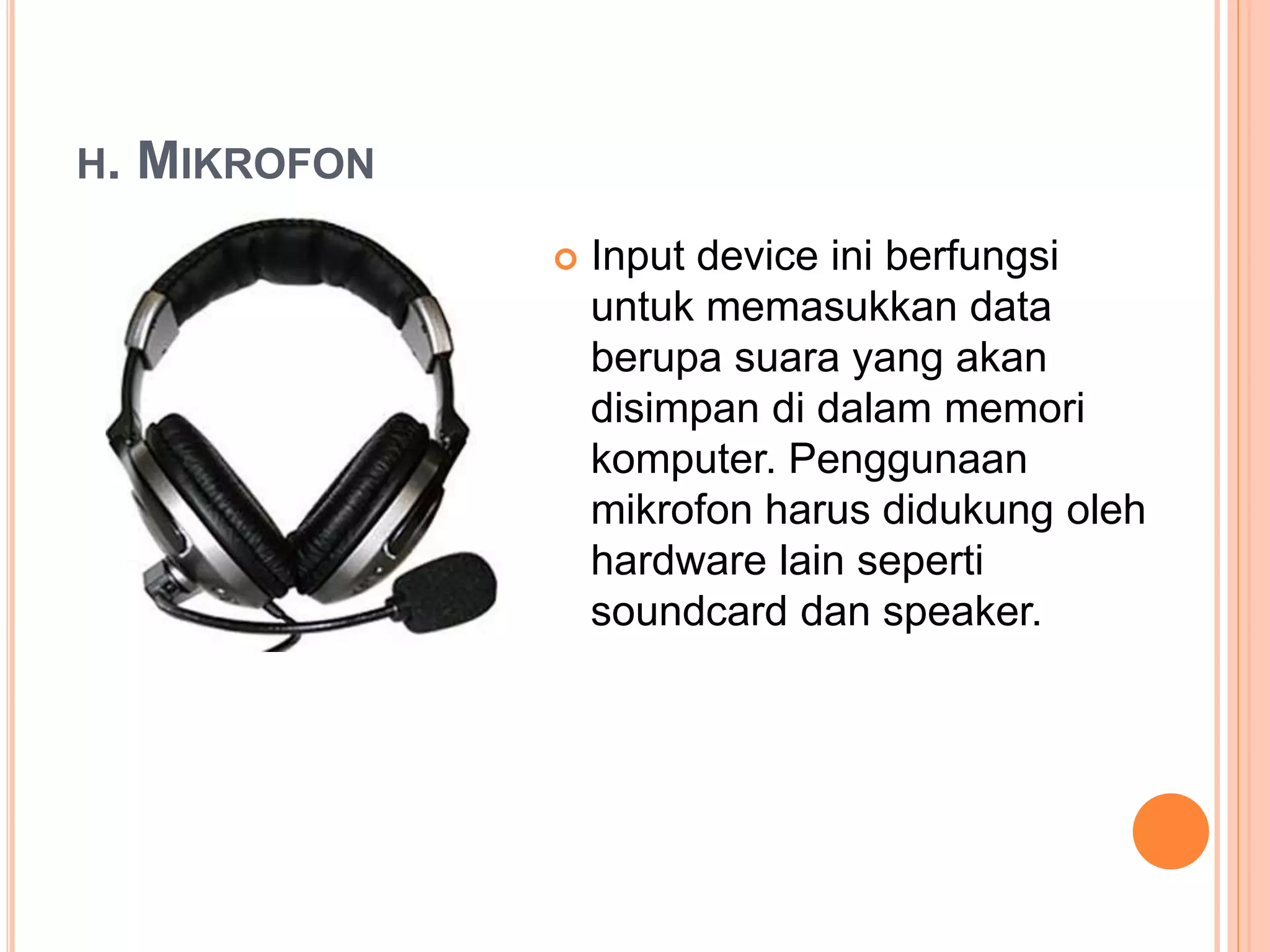 Output dan input komputer | PPTX