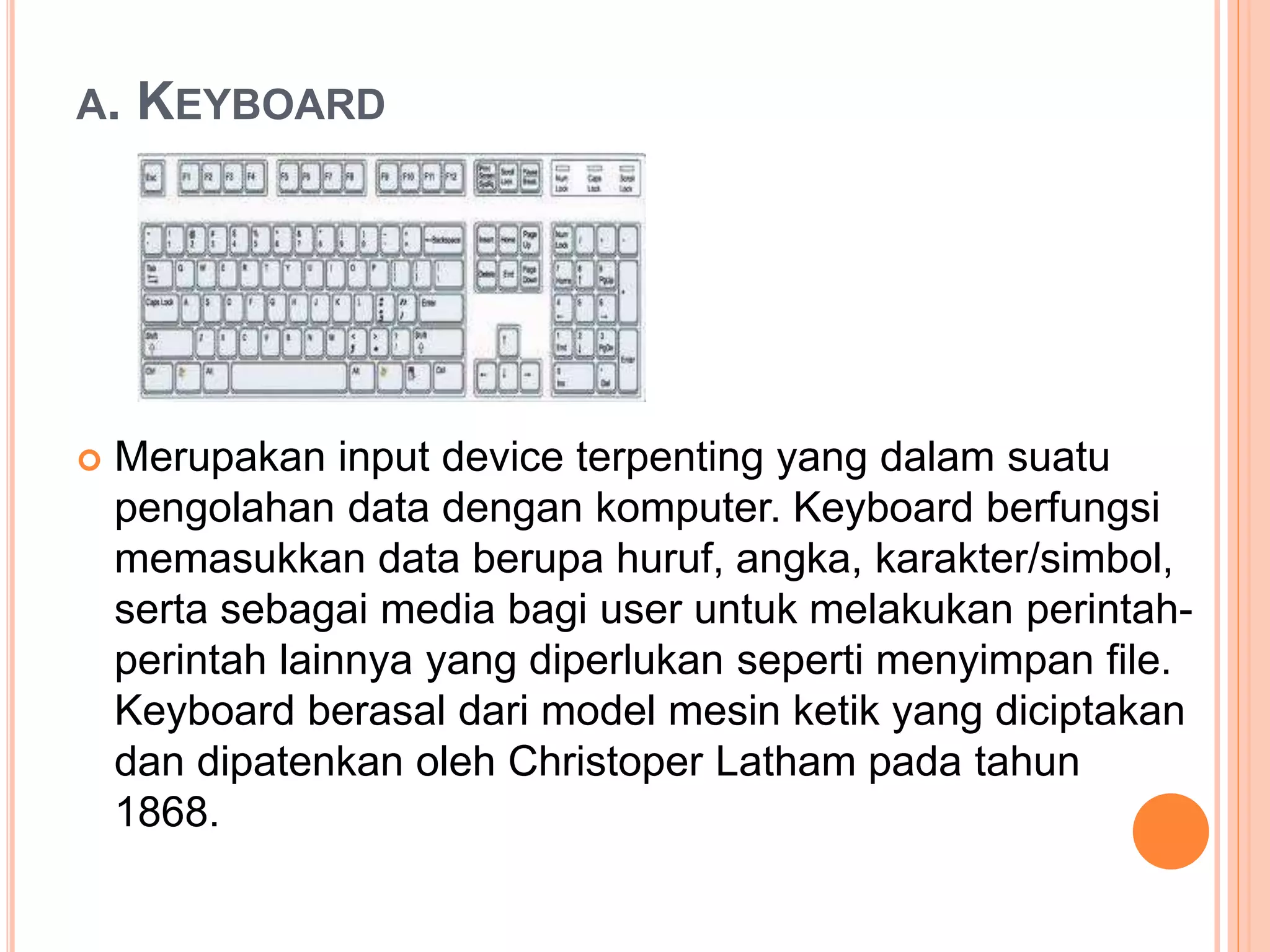 Output dan input komputer | PPTX
