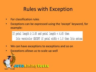 WEKA:Output Knowledge Representation | PPTX